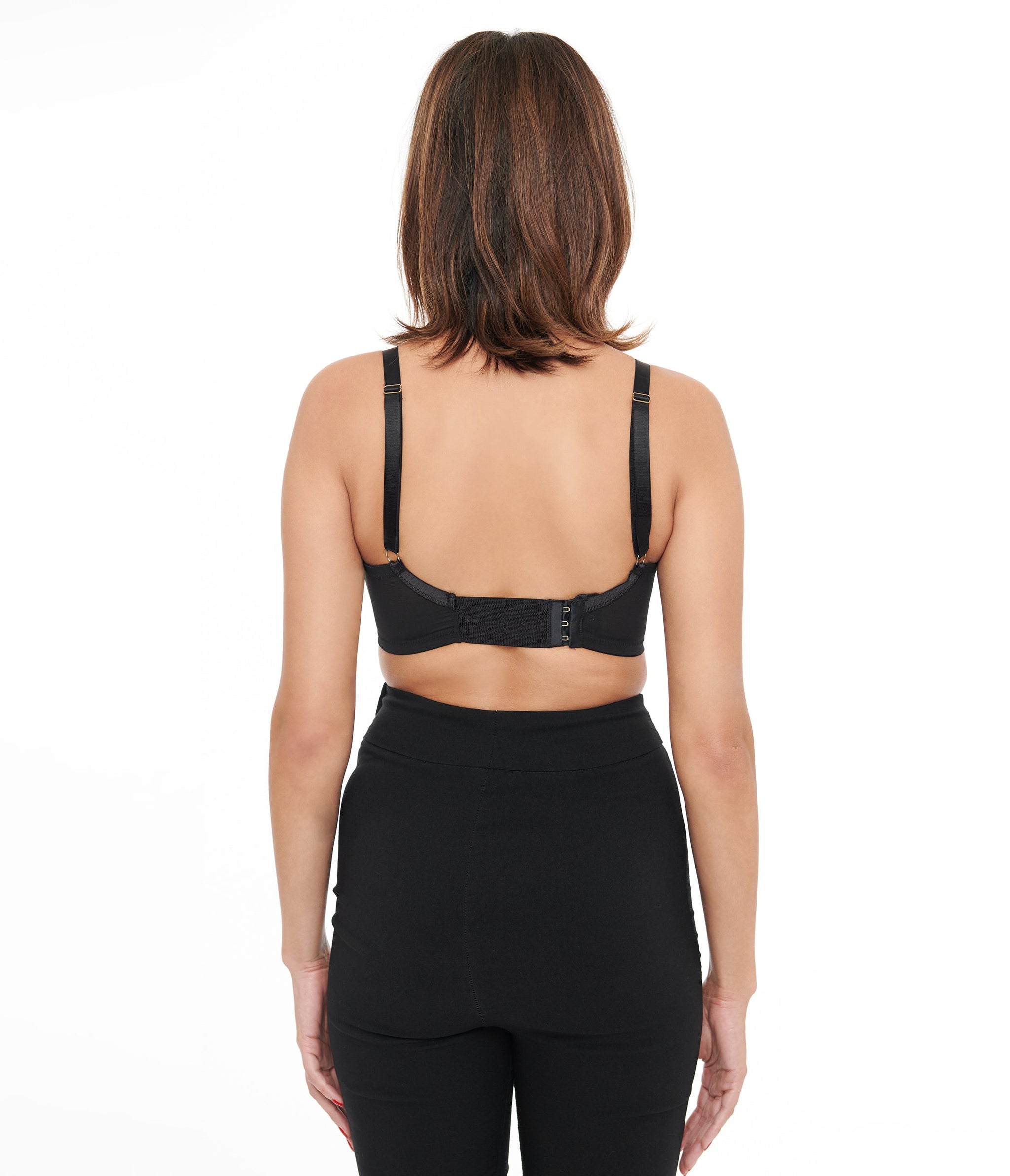 Bettie Page Black Spiral Stitch Bullet Bra – Unique Vintage