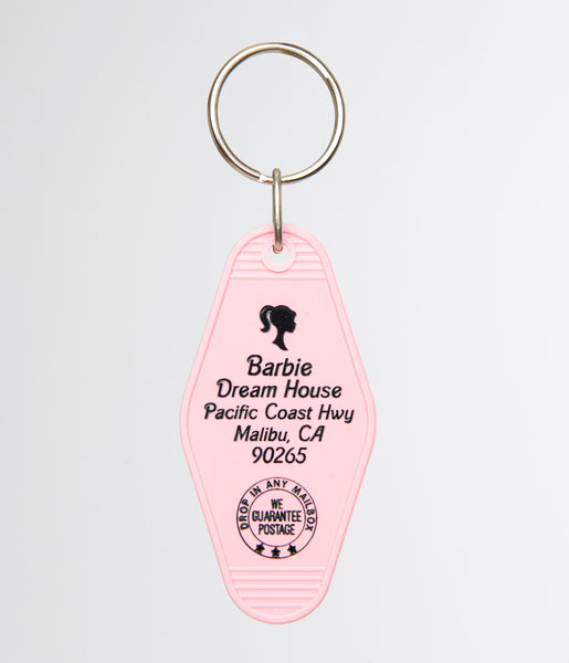Pink Barbie Dream House Motel Key Fob – Unique Vintage