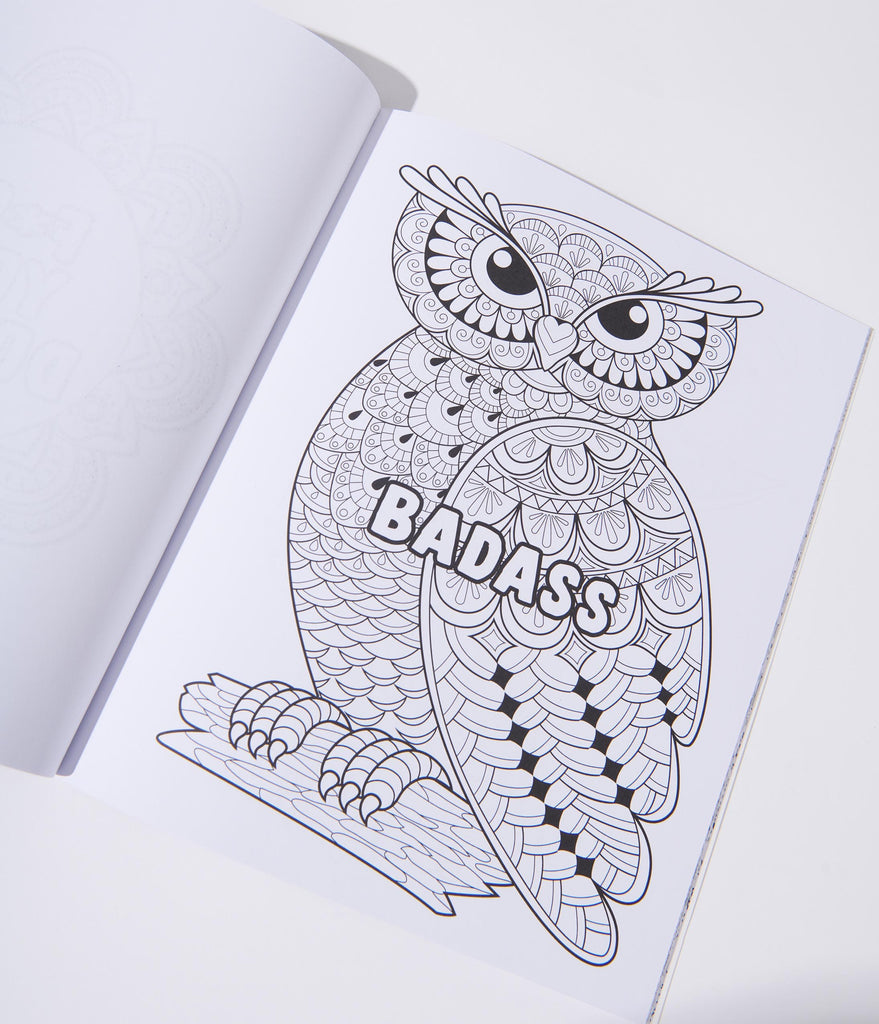 Badass Adult Coloring Pages